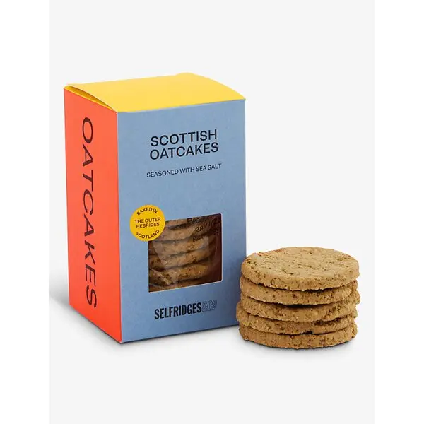 SELFRIDGES SELECTION Scottish Oatcakes With Sea Salt 200g - One-color