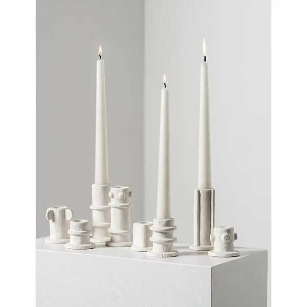 SERAX 03 Molly Stoneware Candle Holders Set Of Three