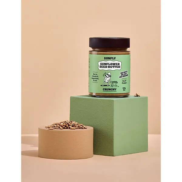 SUNFLY Crunchy Sunflower Seed Butter 330g