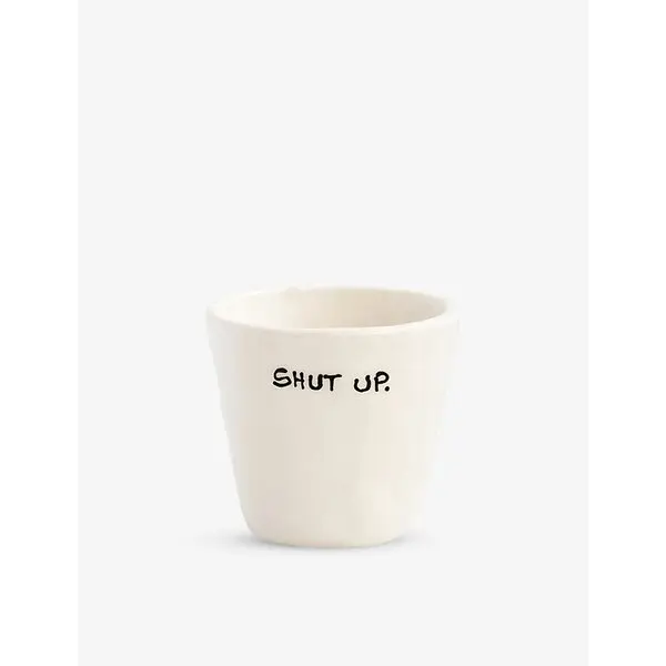 ANNA + NINA Shut Up Ceramic Espresso Cup 5.5cm - One-color