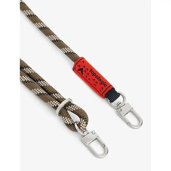 TOPOLOGIE Wares Brand-patch Woven Phone Strap 8mm