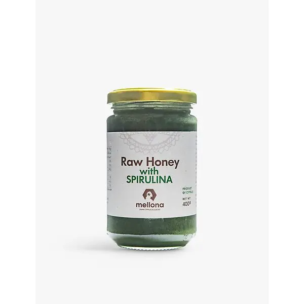 MELLONA Spirulina Raw Honey 400g