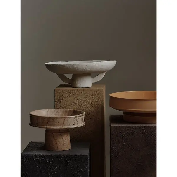 SERAX Kelly Wearstler Dune Marble High Bowl 30.5cm