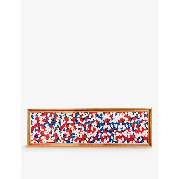 SELETTI Pills Woven Kitchen Mat 60 X 200cm - One-color