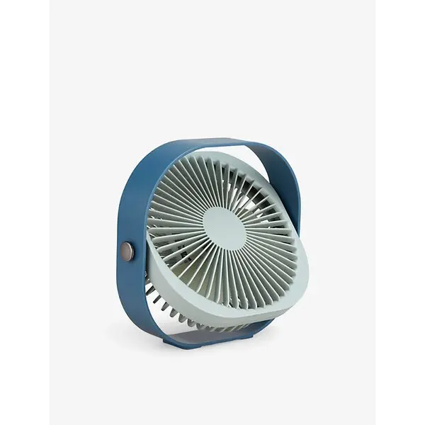 PRINTWORKS Portable Table Fan - Petroleum