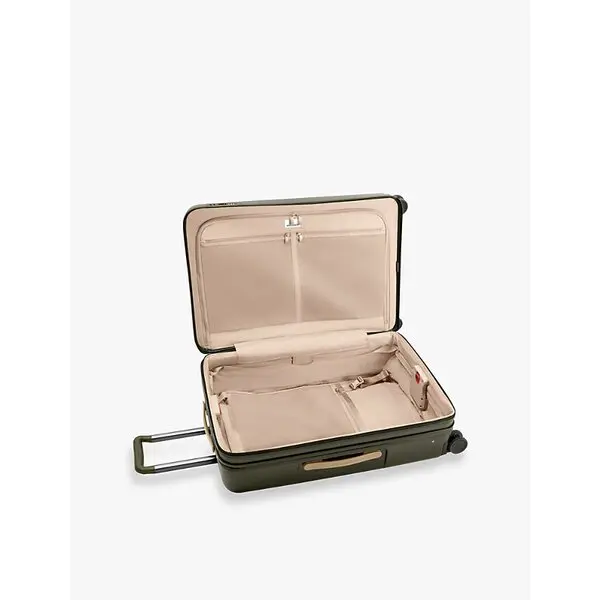 Briggs & Riley Sympatico Large Four-wheel Expandable Shell Suitcase 76.2cm - Olive