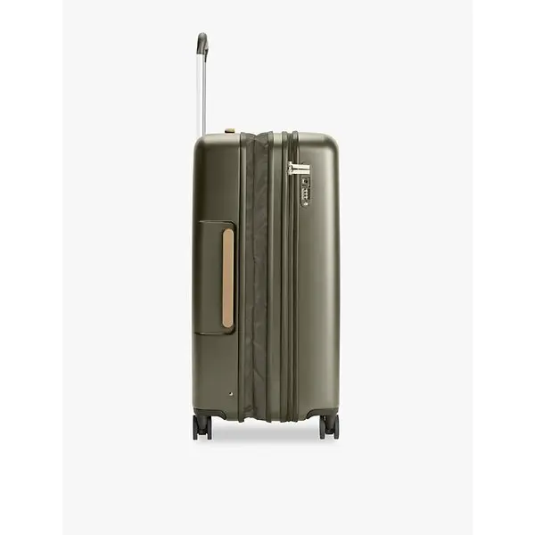Briggs & Riley Sympatico Large Four-wheel Expandable Shell Suitcase 76.2cm - Olive