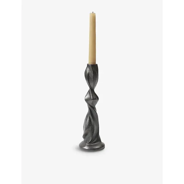 FERM LIVING Gale Twisted Metal Candle Holder 25cm