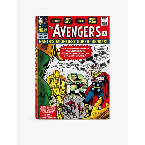 TASCHEN Marvel Comics Library Avengers Vol. 1 1963-1965 Coffee Table Book - One-color
