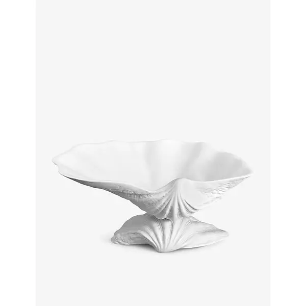 L'Objet Neptune Medium Shell Porcelain Bowl 19cm