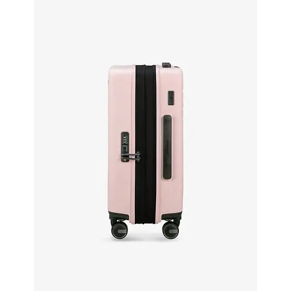 SAMSONITE Stackd Spinner Hard Case 4 Wheel Cabin Suitcase 55cm - Rose