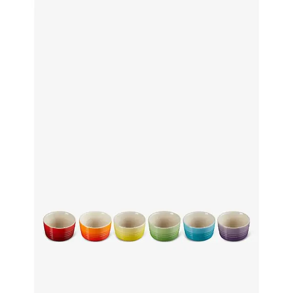 LE CREUSET Stoneware Mini Ramekins Set Of Six - One-color