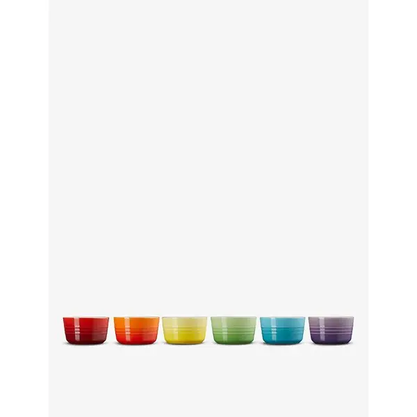 LE CREUSET Stoneware Mini Ramekins Set Of Six - One-color