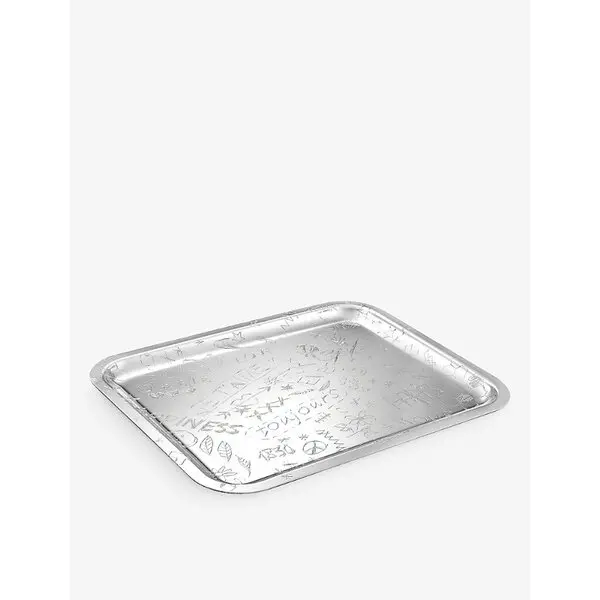 Christofle Graffiti Silver-plated Tray 36cm