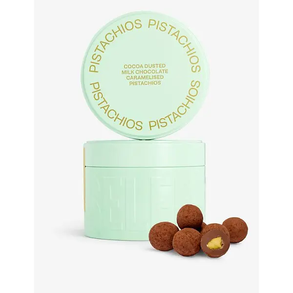 SELFRIDGES SELECTION Milk Chocolate-covered Pistachios 325g - One-color