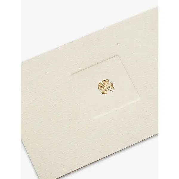 Smythson Clover Notelets Pack Of 10
