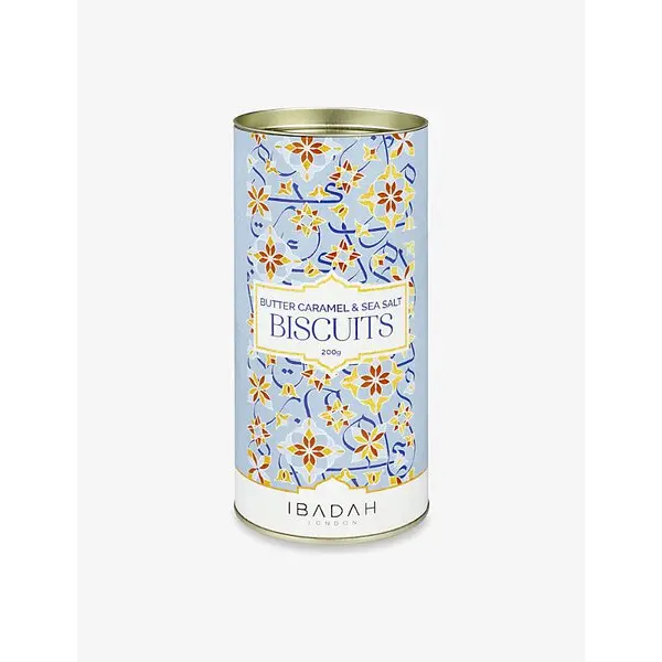 IBADAH LONDON Caramel And Sea Salt Biscuits 160g - One-color
