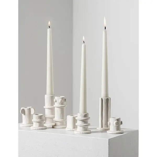 SERAX Marie Michielssen Stoneware Candle Holders Set Of Three