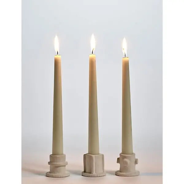 SERAX Marie Michielssen Stoneware Candle Holders Set Of Three