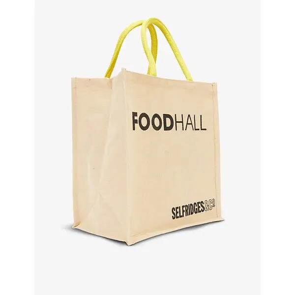 SELFRIDGES SELECTION Canvas Wine Carrier Bag