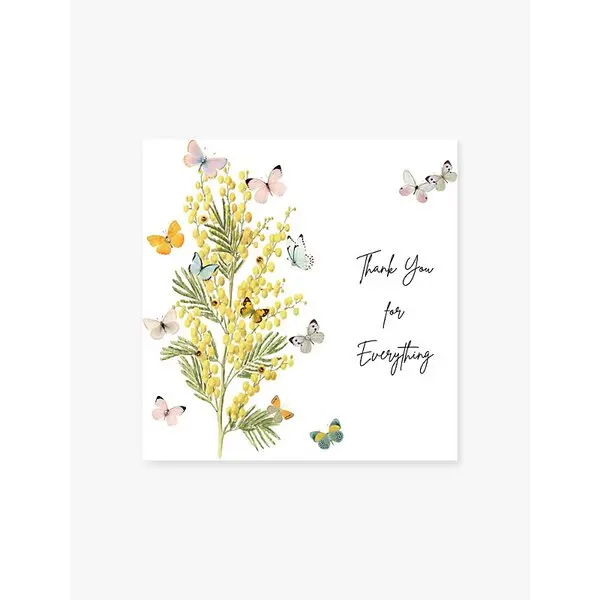 FIVE DOLLAR SHAKE Thank You For Everything Greetings Card 16cm X 16cm
