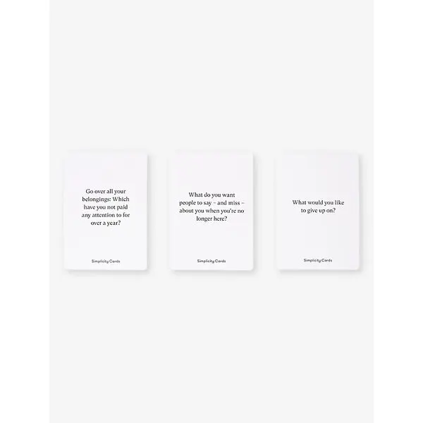 THE SCHOOL OF LIFE Simplicity Question Cards Pack Of 52