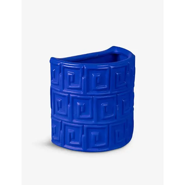 SELETTI Antonio Aricò Greche Terracotta Wall Vase 25cm - One-color