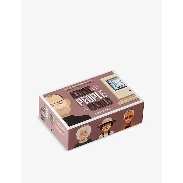 PRINTWORKS Iconic People Memo Card Game
