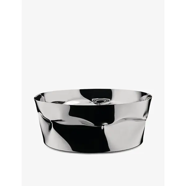 ALESSI Compressioni Stainless-steel Centrepiece 24.5cm - Silver