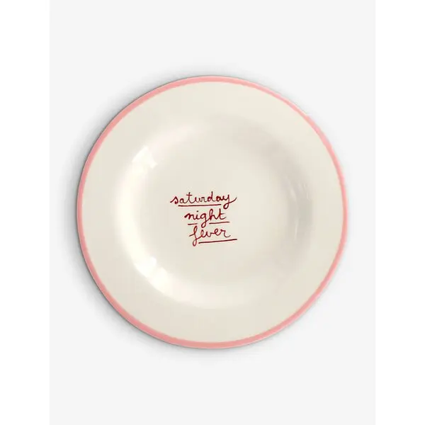 LAETITIA ROUGET Saturday Night Fever Stonware Dessert Plate 20cm - One-color