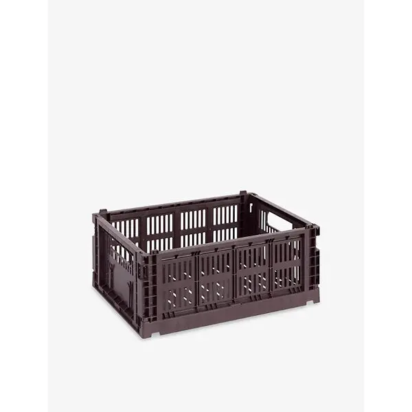 HAY Stackable Medium Crate - Bordeaux