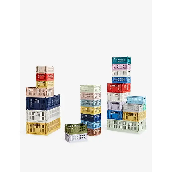 HAY Stackable Medium Crate - Red