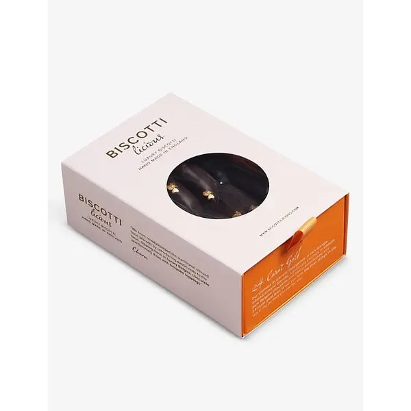 BISCOTTILICIOUS 24 Carat Gold Dark Chocolate Biscotti 150g - One-color