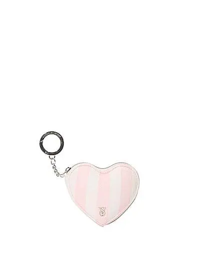 Victoria's Secret Heart Pouch Keychain - Print