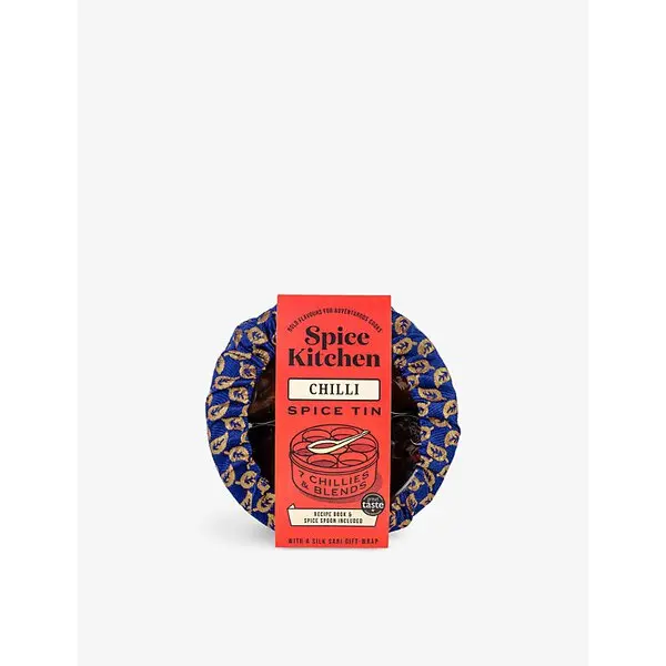 SPICE KITCHEN International Chilli Collection Tin With Silk Wrap 890g - One-color