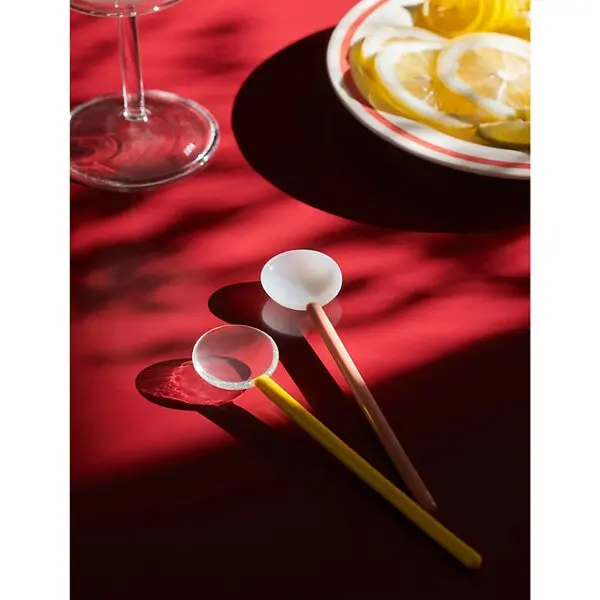 HAY Tinted Glass Spoons Set Of Two