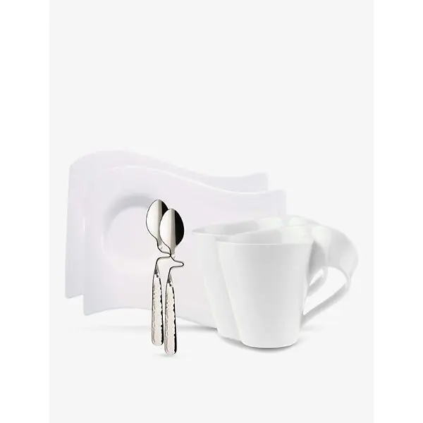 VILLEROY & BOCH Newwave Porcelain Cappuccino Set Of Six - One-color