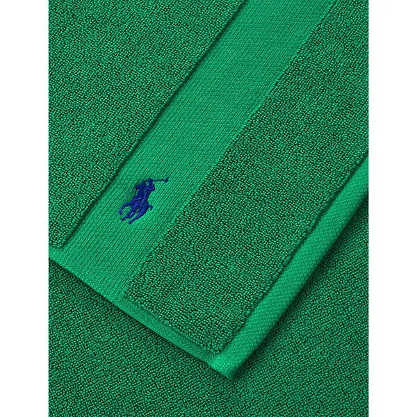 Ralph Lauren Logo-embroidered Cotton 55cm X 90cm - Billiard