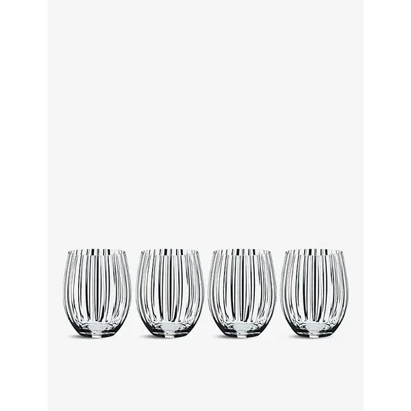 RIEDEL Mixing Tonic Crystal Glasses Set Of Four - One-color