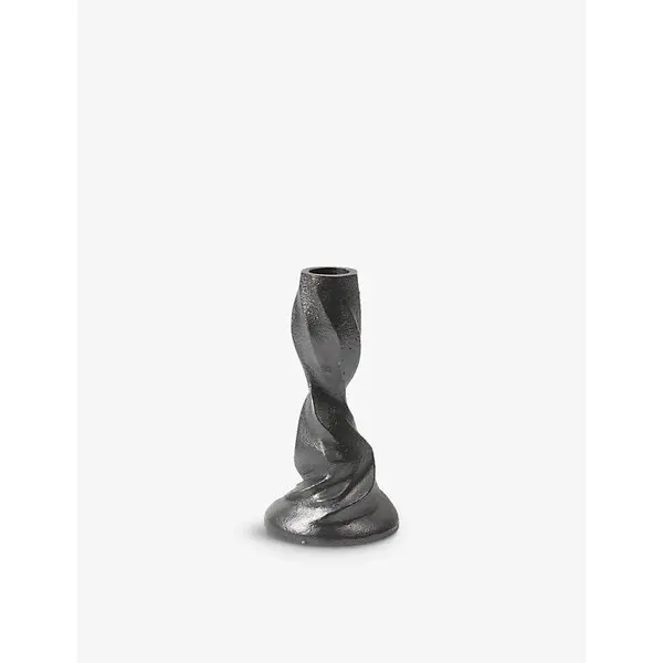 FERM LIVING Gale Twisted Metal Candle Holder 13cm