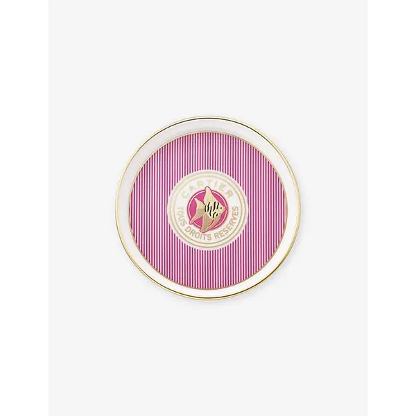 Cartier Characters Graphic-print Small Porcelain Tray 14cm