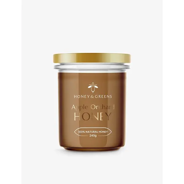 HONEY & GREENS British Apple Orchard Honey 240g - One-color