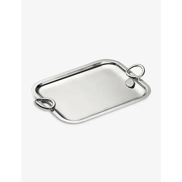 Christofle Vertigo Silver-plated Tray 20cm X 26cm - One-color