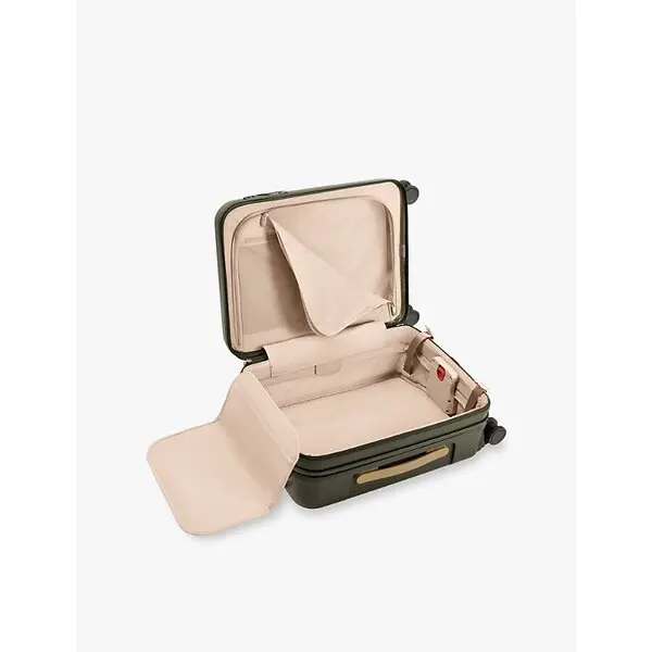 Briggs & Riley Sympatico Global Four-wheel Shell Cabin Suitcase 53.3cm - Olive