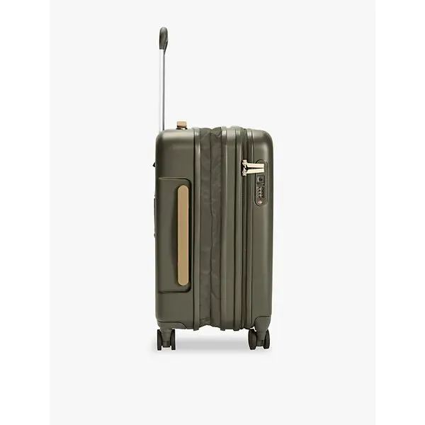 Briggs & Riley Sympatico Global Four-wheel Shell Cabin Suitcase 53.3cm - Olive
