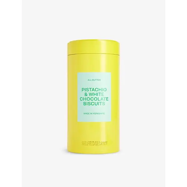 SELFRIDGES SELECTION Pistachio And White Chocolate Biscuits 200g - One-color