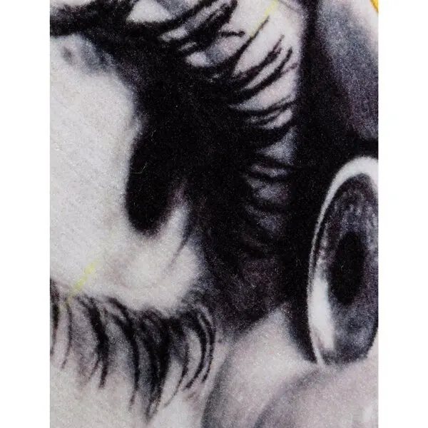 SELETTI Wears Toiletpaper Eye And Mouth Polyester And Plastic Mat 60cm X 90cm - One-color