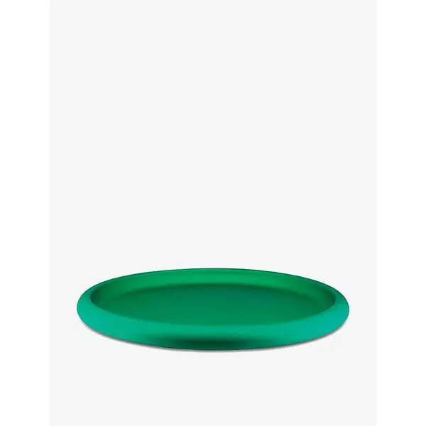 ALESSI Discolo Aluminium Centrepiece 30cm - Green