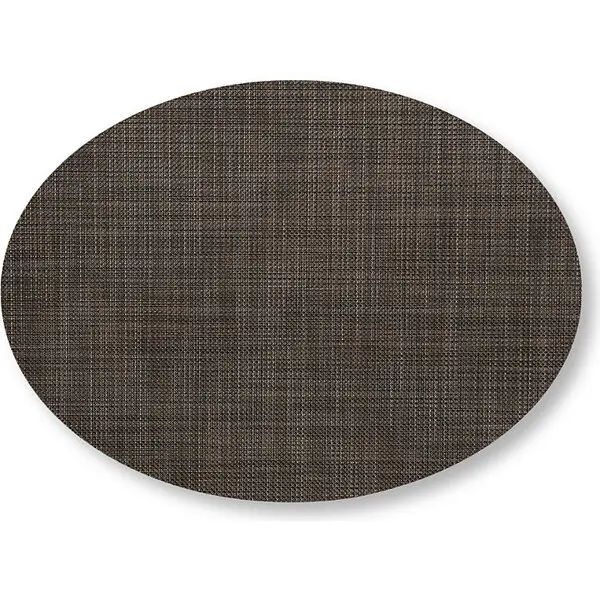 CHILEWICH Mini Basketweave Oval Placemat - One-color