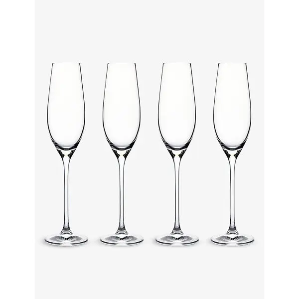 MARQUIS Moments Crystal Champagne Flutes Set Of Four - One-color